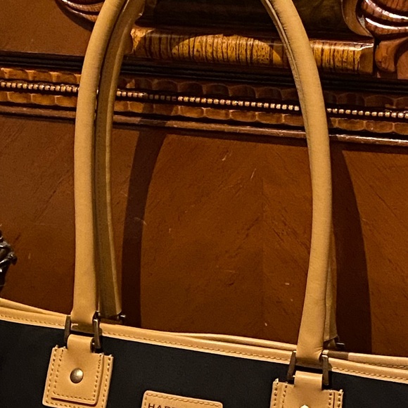 Hartmann | Bags | Hartmann Day Tote Bag Nylon Leather Trim Zip Close ...